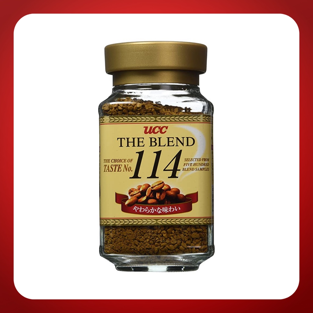 UCC THE BLEND 114 Instant Coffee (90g) | Shopee Philippines