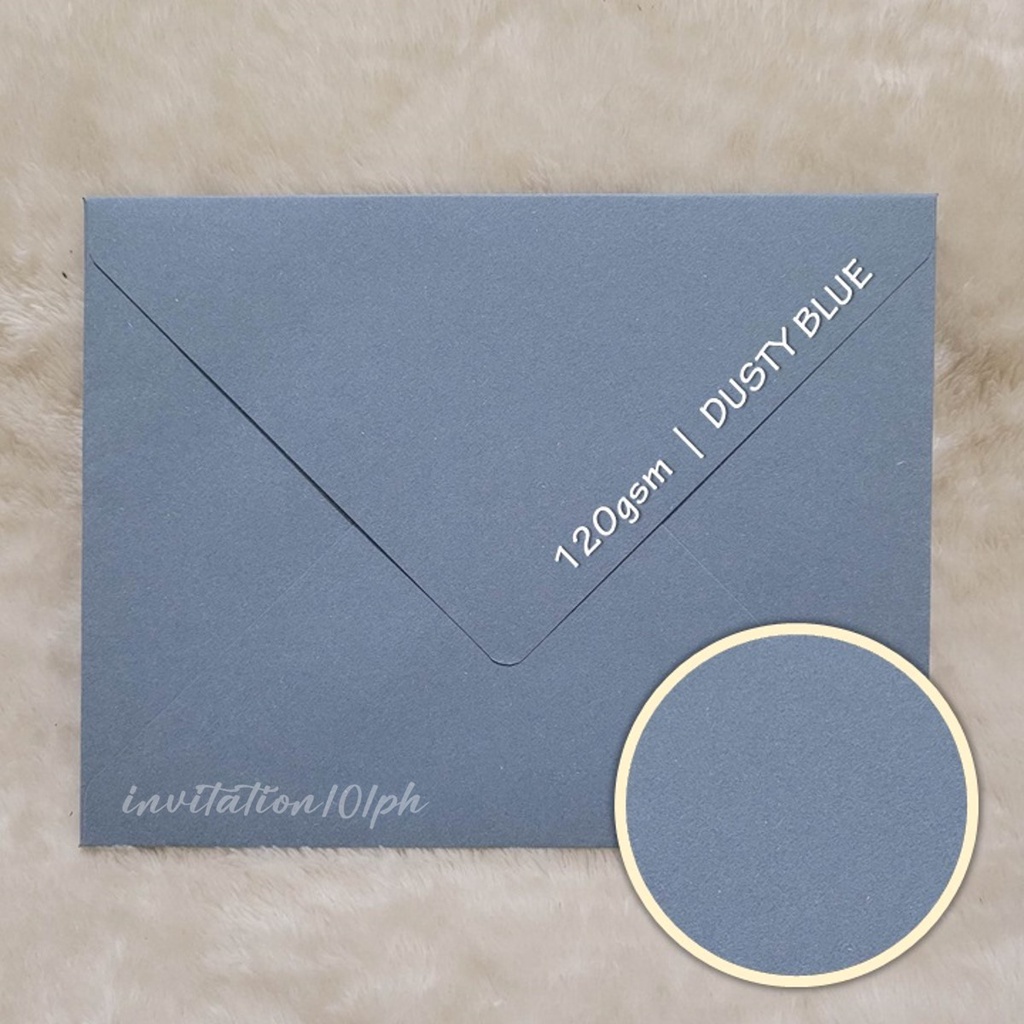 5R Envelope [Textured /Linen] 120gsm Invitation Letter Envelop | Shopee ...