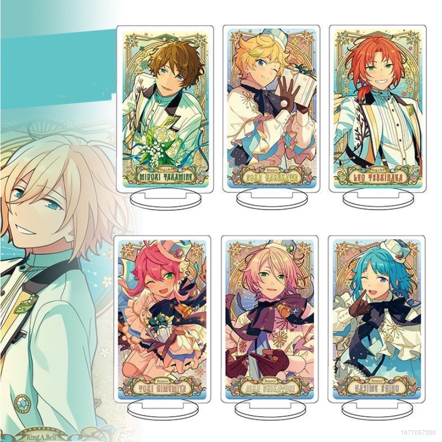 Sam Ensemble Stars Figure Anime Model Toys Plate Holder Shiratori Aira ...