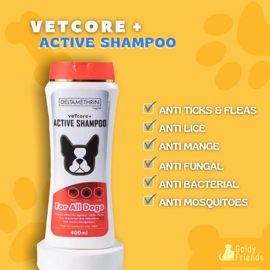 Original VetCore Plus Active Dog Shampoo | Shopee Philippines