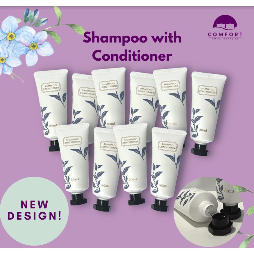 20pcs Shampoo With Conditioner in Tube with Aluminum Film Sealing for ...