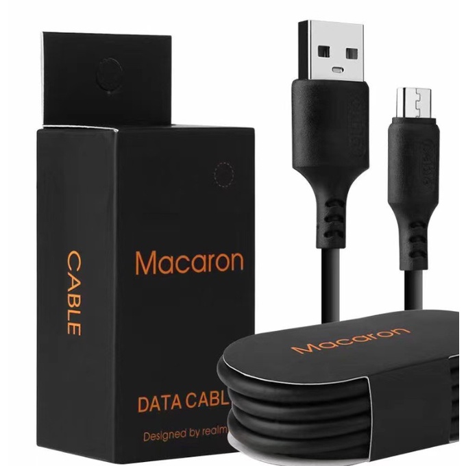 Original Data sync Charger Cable micro usb cable macaron cable | Shopee ...