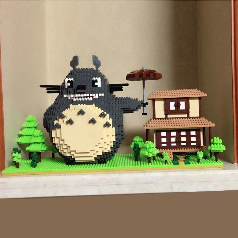 Spirited Away Nano Blocks Building Blocks Hayao Miyazaki Totoro No Face ...