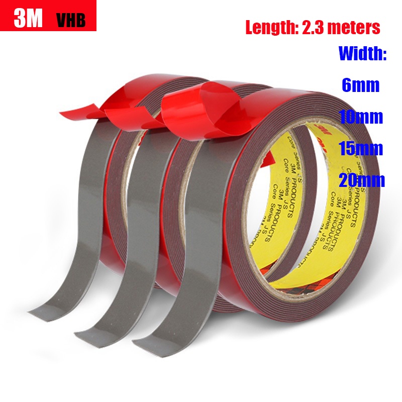 2.3M Long Permanent Double-sided Super Adhesive Foam Office Stationery ...