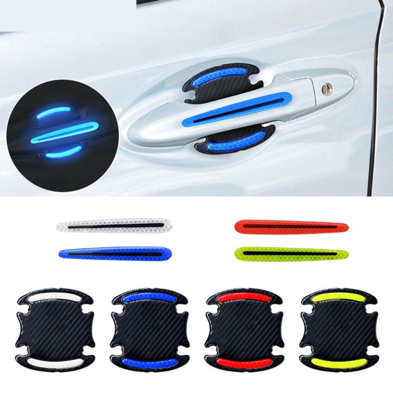 EDB* Car Reflective Sticker Reflector Fender Warning Bumpers Strip Door ...