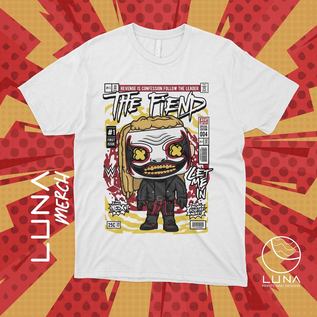 Pop Art- WWE The Fiend (Bray Wyatt) Funko pop Chibi Shirt for kids and ...
