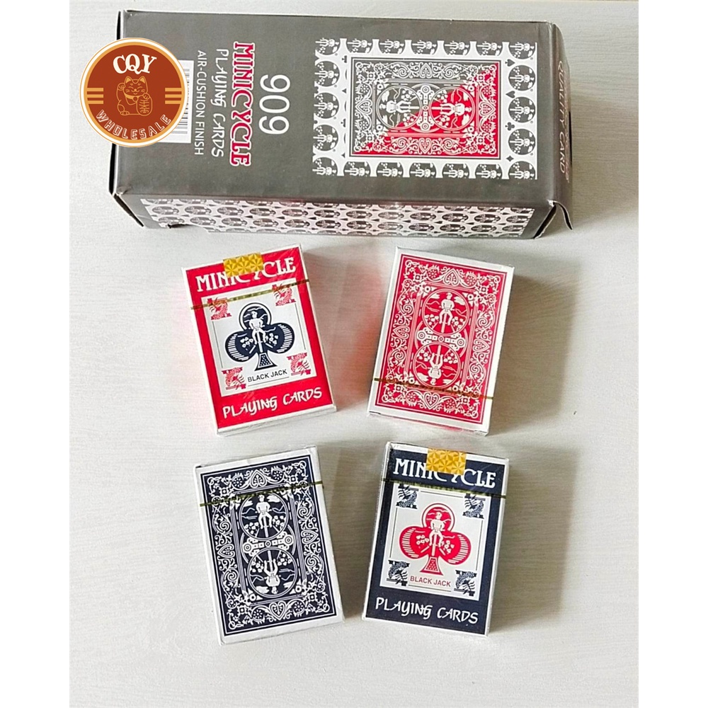 Minicycle Playing Card Baraha per box 12deck | Shopee Philippines
