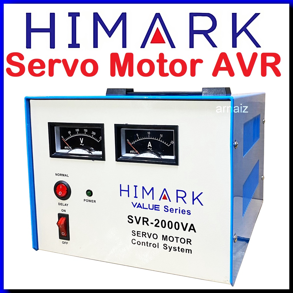 Himark 2000W AVR Automatic Voltage Regulator 2000VA Servo Motor Type ...