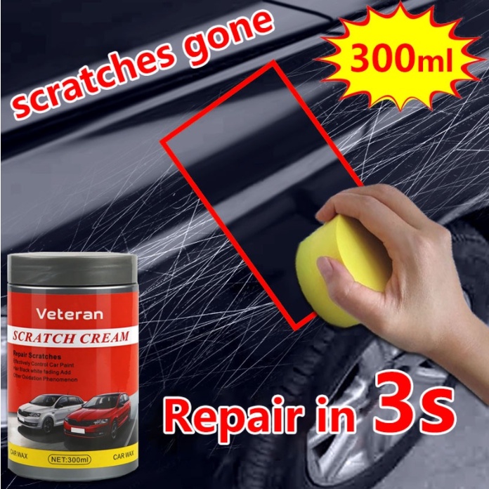 3Pcs/set Car Paint Scratch Remover Rubbing Compound Scratch Remover for ...