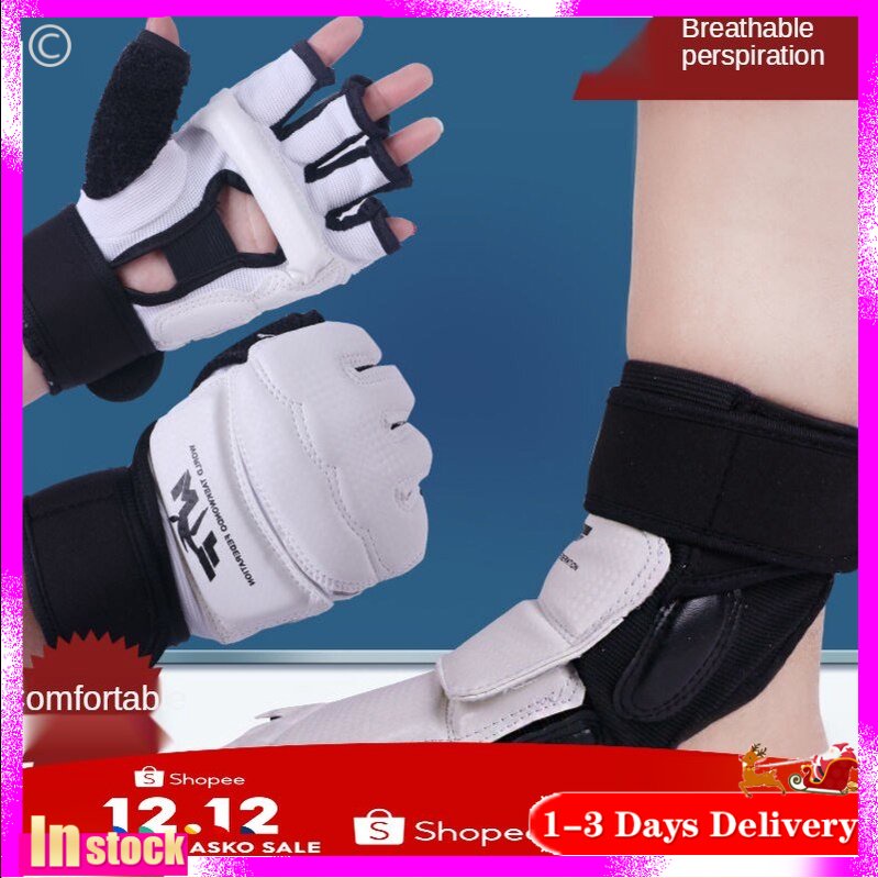 Men's and women's Sanda combat gloves hand foot gloves boxing fingers ...