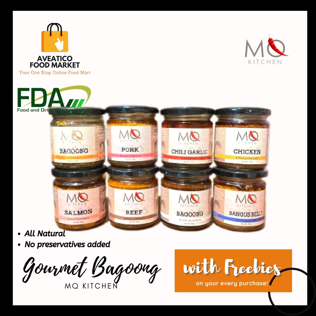 (COD) MQ Kitchen Gourmet Bagoong 200g ONHAND | Shopee Philippines