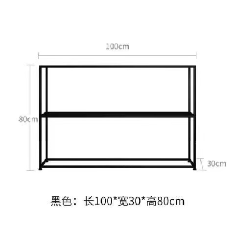 Iron Console Table Long Display Table White/Black Table Porch Decor ...