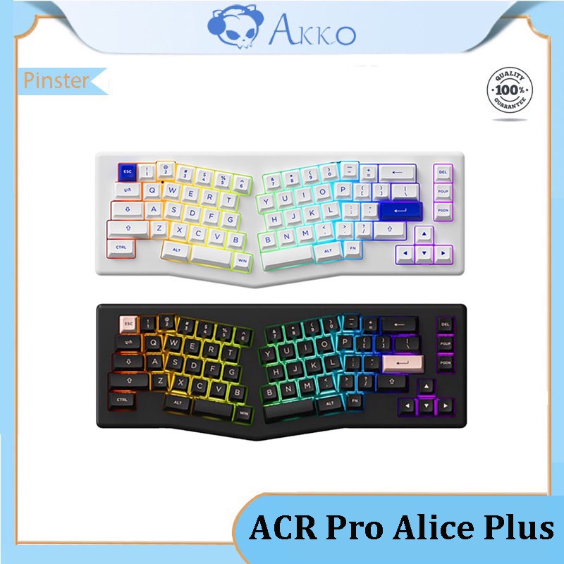 Akko ACR Pro Alice Plus RGB Hot-swappable Wired Mechanical Keyboard ...