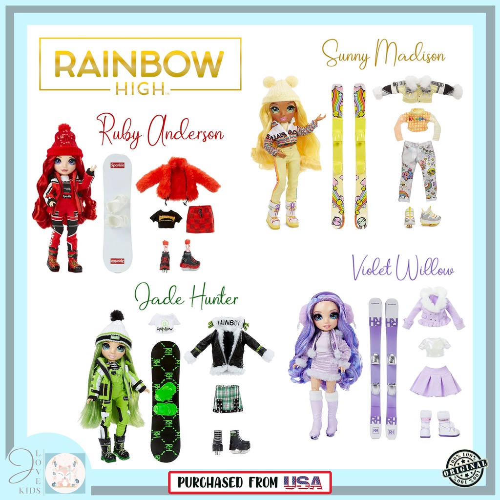 *Authentic* Rainbow High Winter Series Dolls | Shopee Philippines