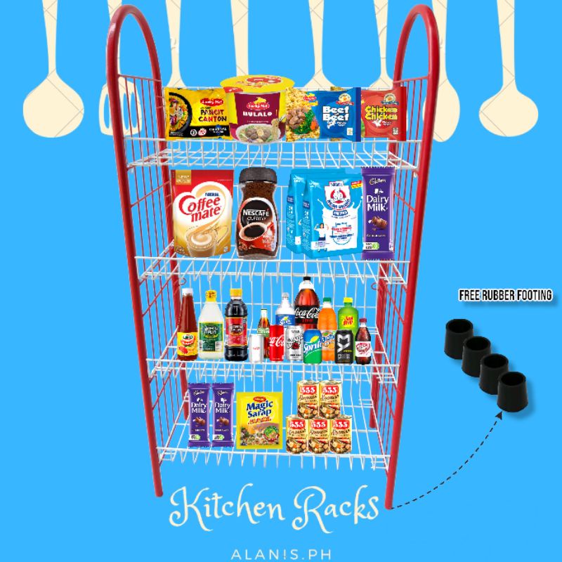 GROCERY TRAY / GROCERY RACK/ MULTI LAYER RACK / 4 LAYERS / 5 LAYERS ...