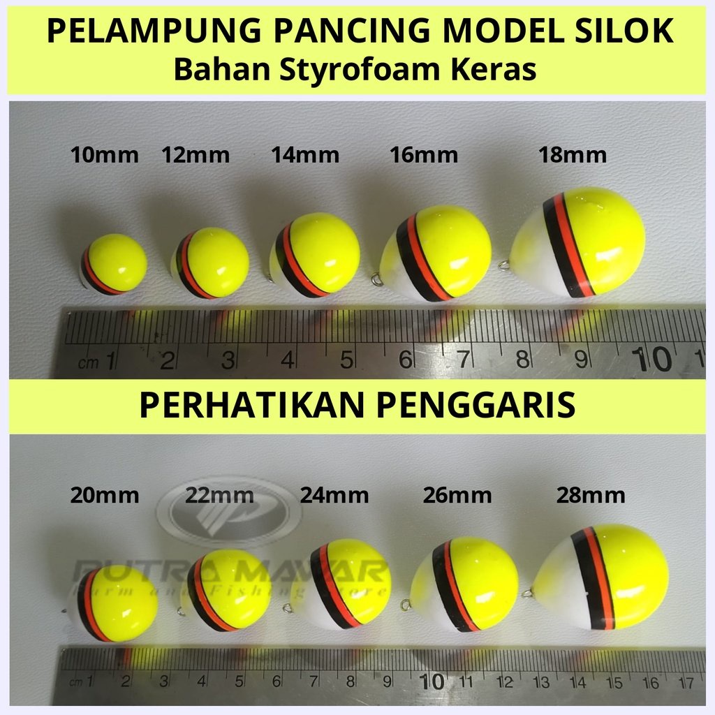 Fishing Buoy Silok Model Medium Large Size Kambangan Hard Styrofoam ...