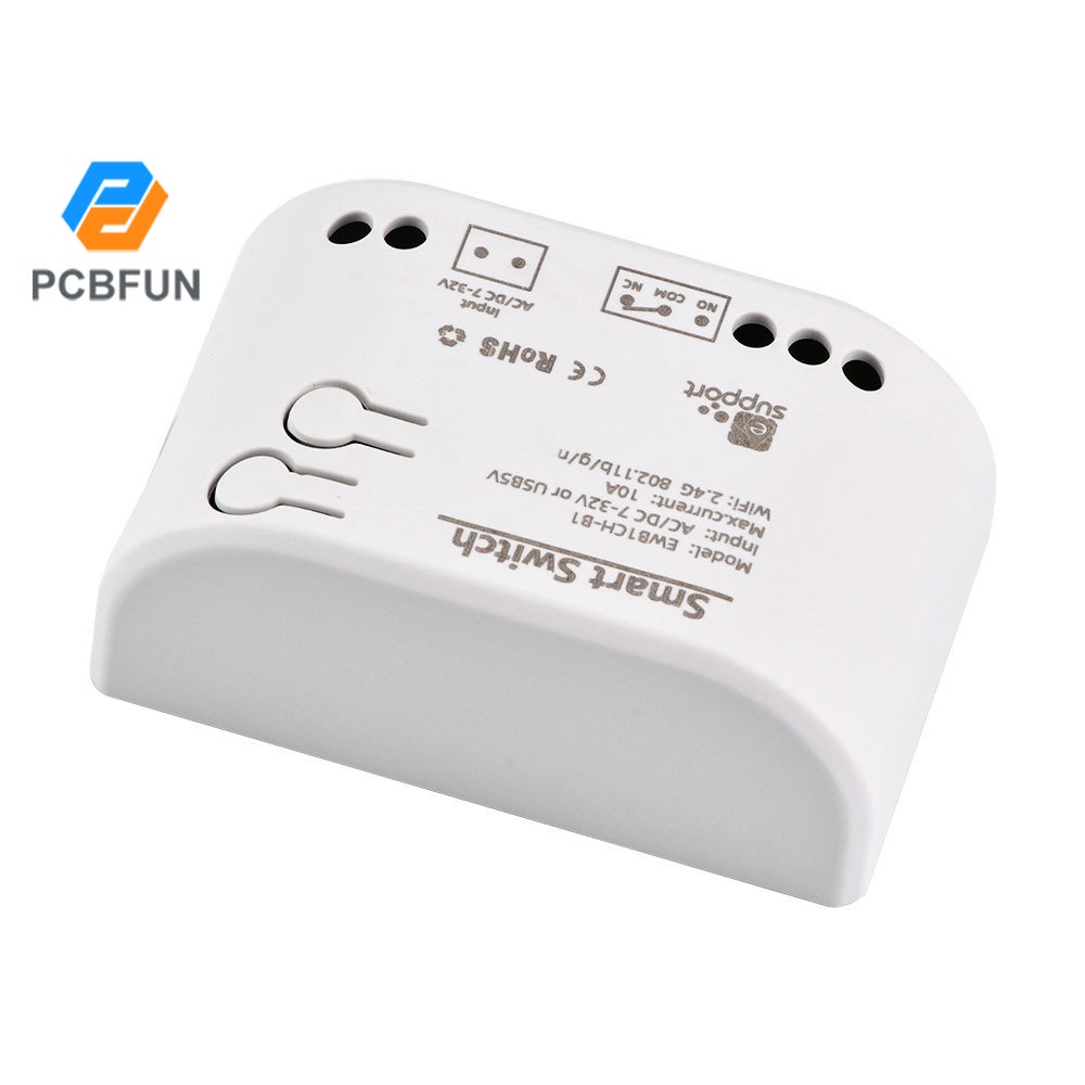 Pcbfun Wireless Smart Switch Wi-Fi Light Switch Voice App Control ...