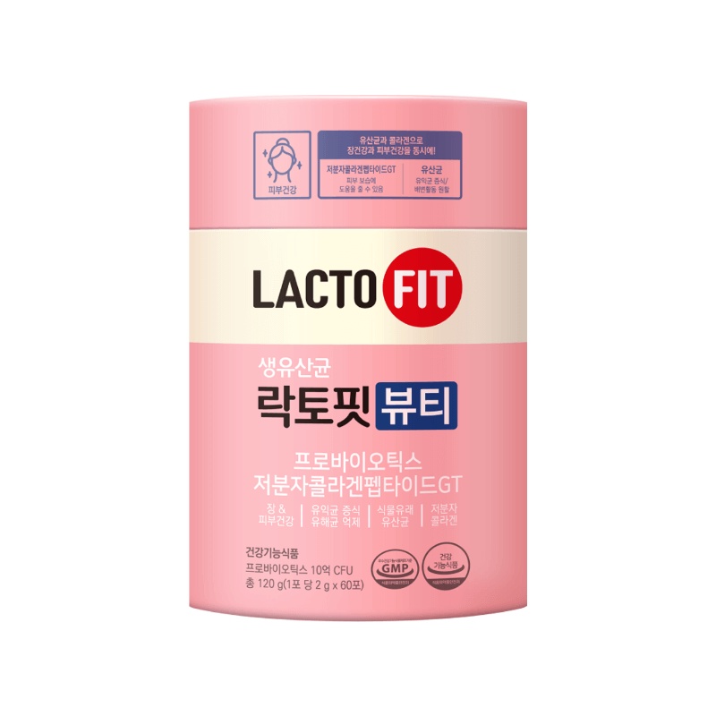 LACTO FIT Beauty Probiotics 60pcs(120g) / Korea’s No. 1 Lactobacillus ...