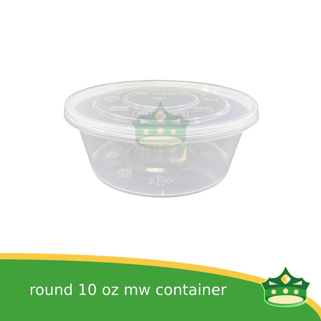 IBOX brand microwavable plastic round containers take out for soups and ...