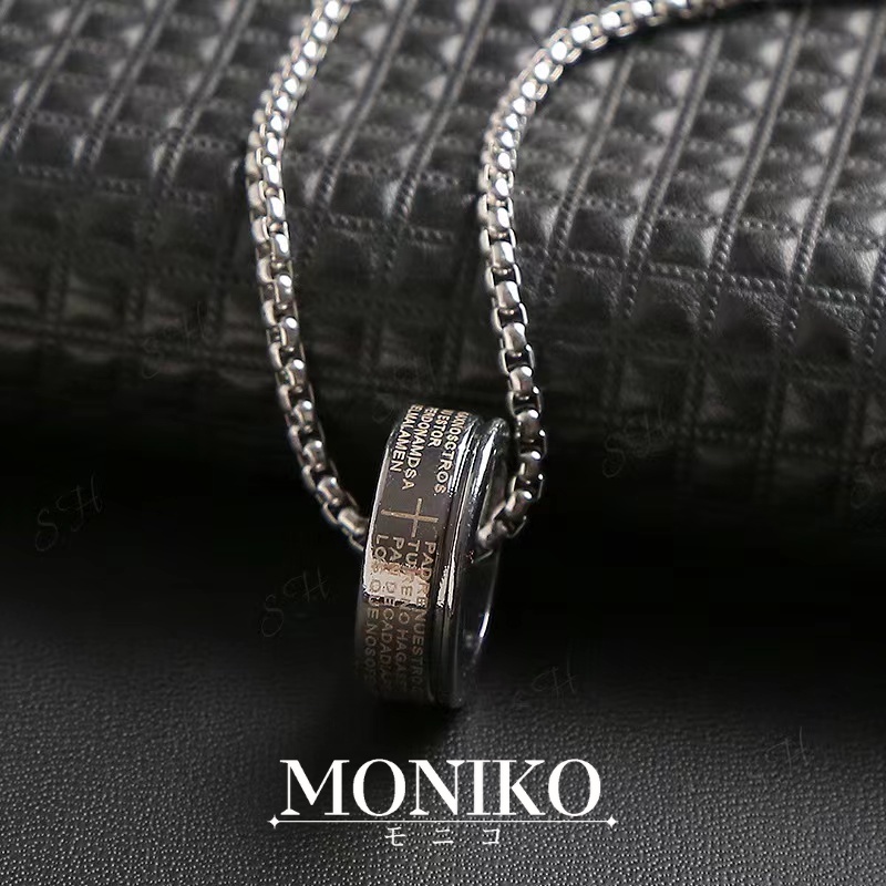 MONIKO Original design Titanium steel not fade ins hip hop disco men's ...