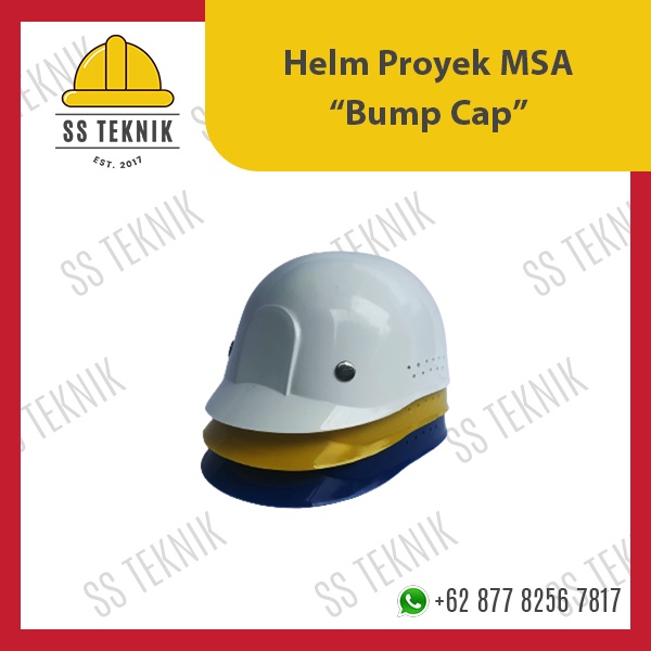 LOKAL Local MSA Bump Cap + Inner Standard Safety Project Helmet ...