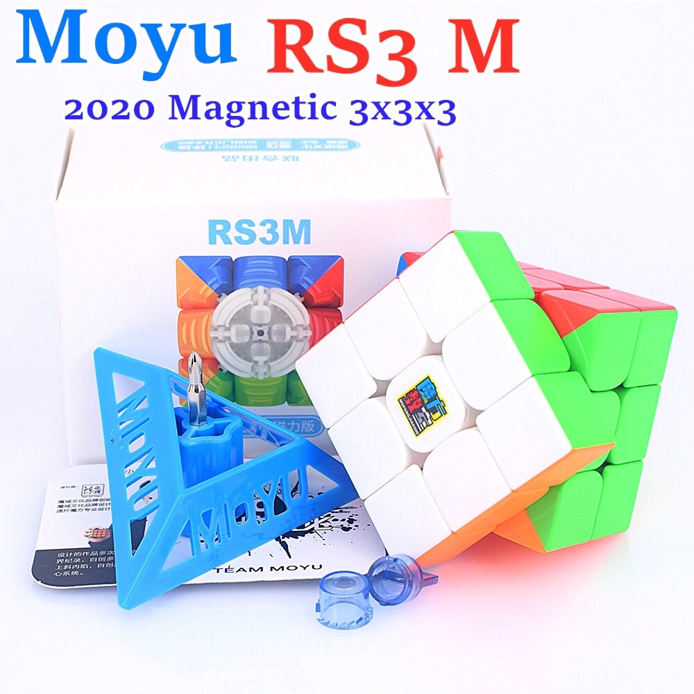 2021 Original Moyu RS3M Magnetic 3x3x3 Speed Magic Cube MF3RS3 | Shopee ...