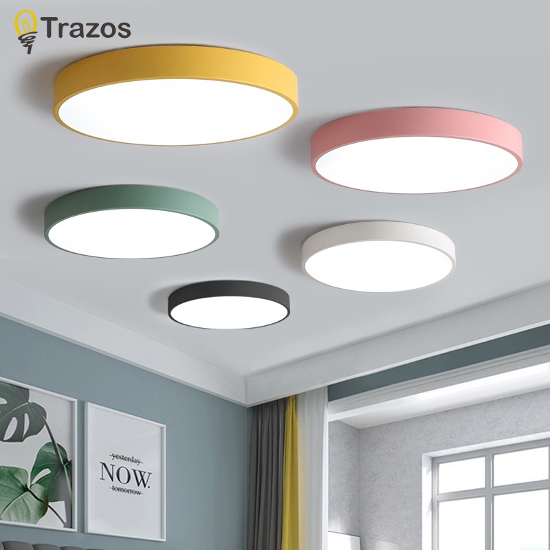 Trazos Modern Led Ceiling Lights 23Cm Living Room Bedroom Light ...