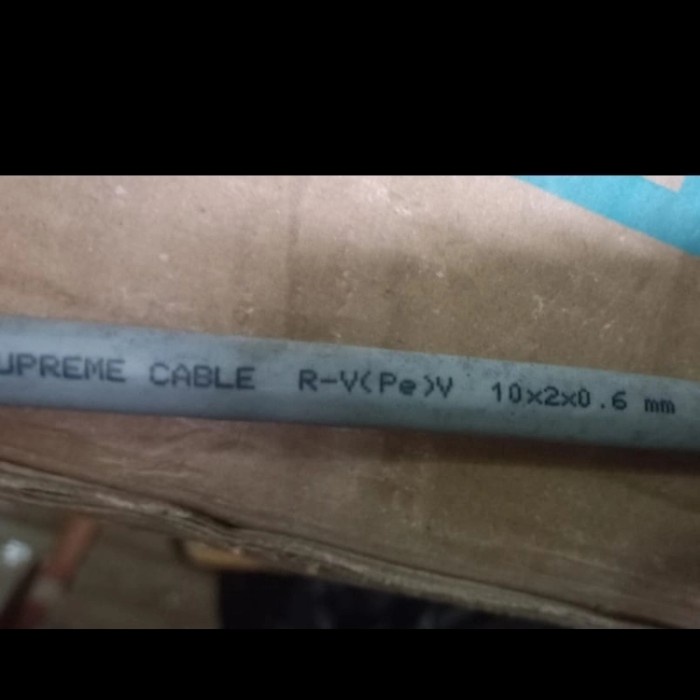 Supreme Indoor Telephone Telephone Cable 20 10Per 10x2 X 0.6mm | Shopee ...