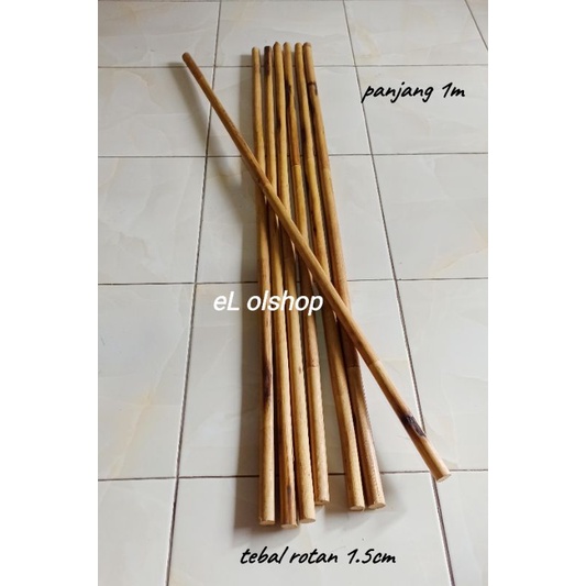 Rattan Sticks Straight rattan Dancer Sticks 1 Meter | Shopee Philippines