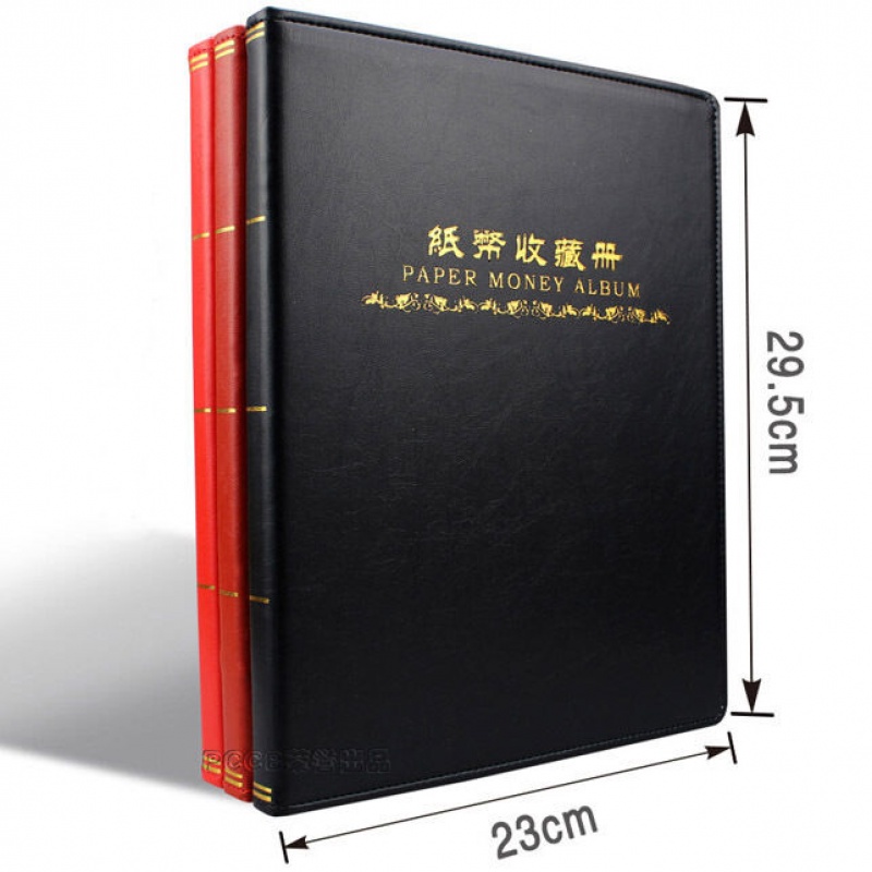 New 60 Paper Money Note Holders Collection Album Book Collecting ...