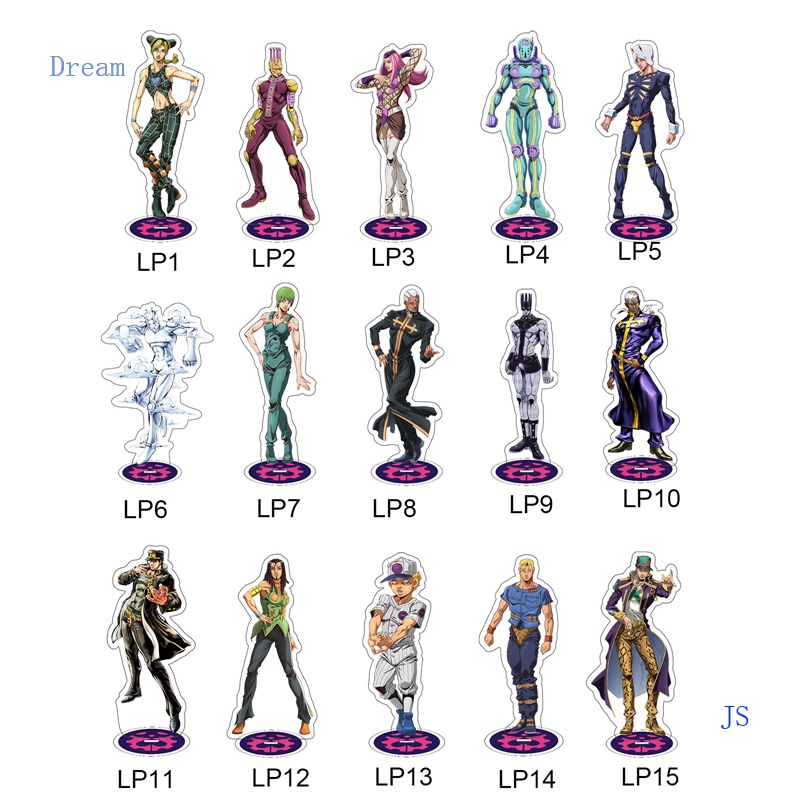 Dream JoJos Bizarre Adventure Stone Ocean Acrylic Stand Anime Jolyne ...