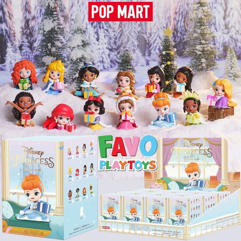 Pop MART x Disney Princess Winter Gifts Series Blind Box Figure ...