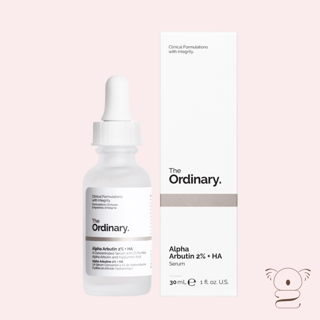 THE ORDINARY Alpha Arbutin 2% + HA 30 ml for Dark Spots Hyper ...