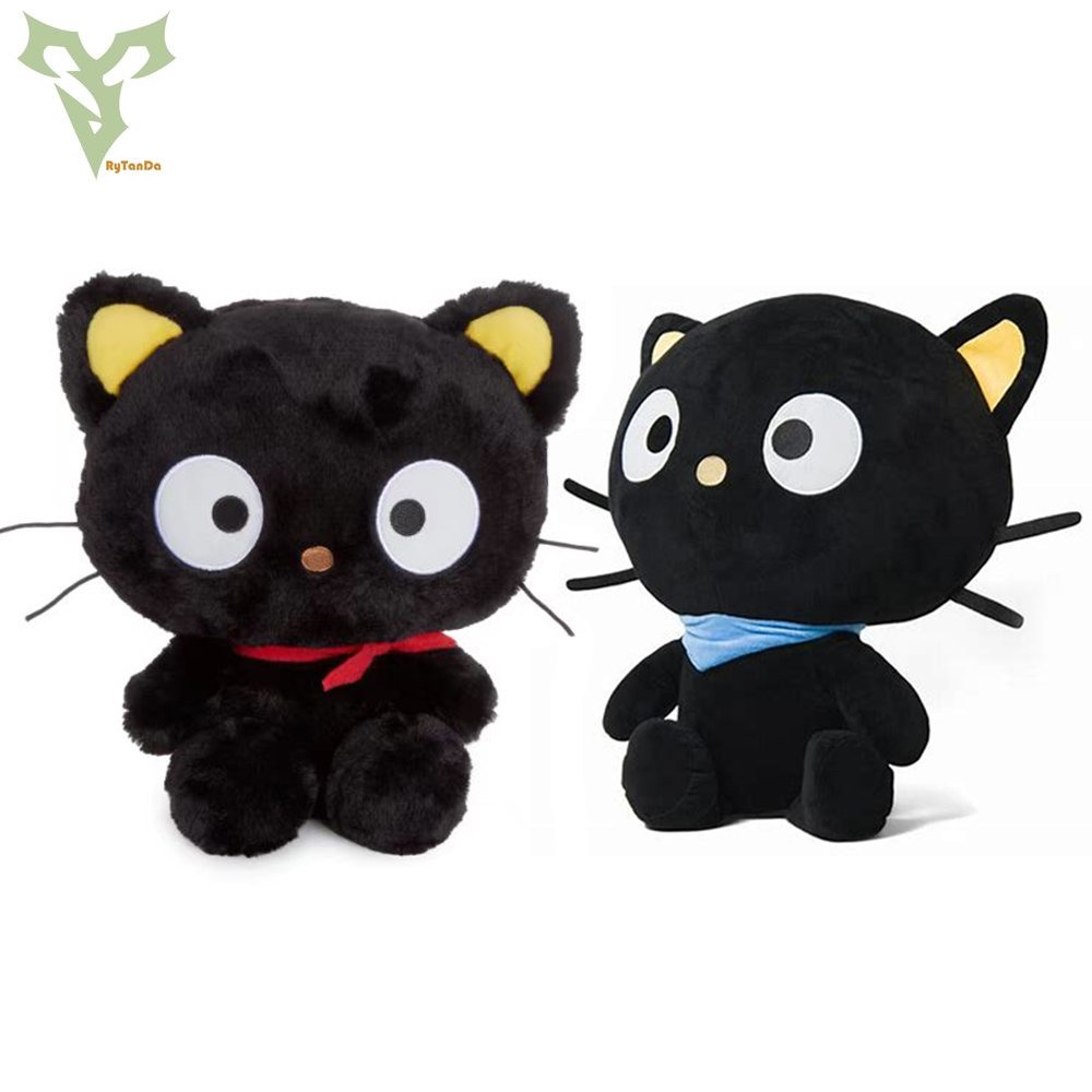 Animal Black Cat Chococat Lovely Long Cat Chocolate Plush Pillow Adult ...