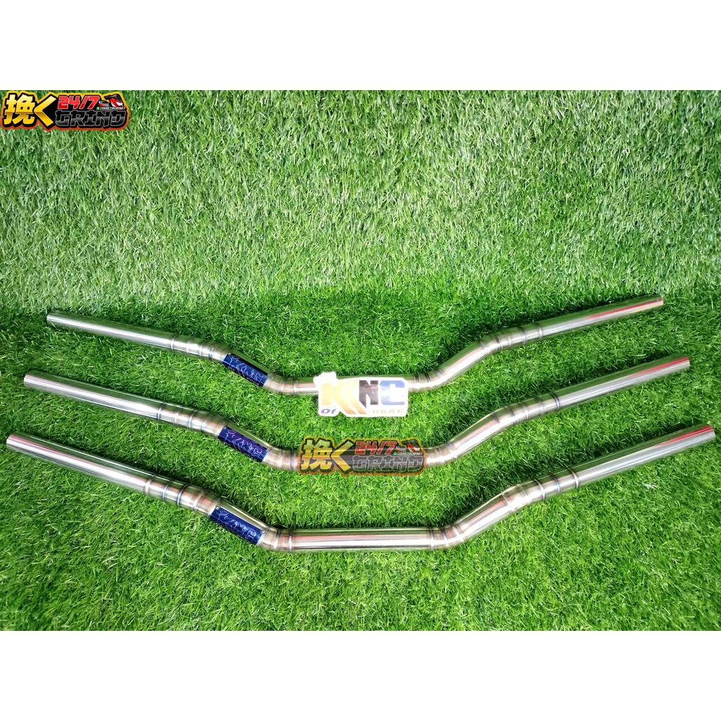 KING DRAG 2-TONE WITH EMBLEM HANDLE BAR NMAX V1 / NMAX V2 / PCX 150 ...