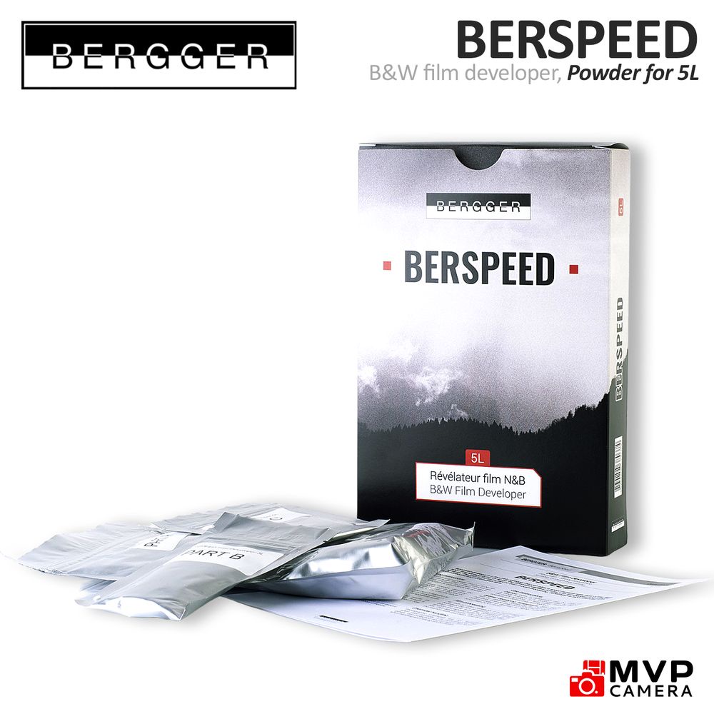 Bergger BERSPEED Black & White Film Developer 5L Lab Chem MVP CAMERA ...