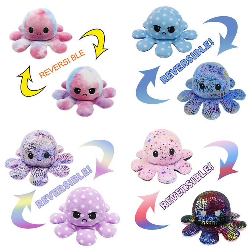 Cartoon The Avengers Flip Octopus Doll Superhero Flipping Cartoon ...