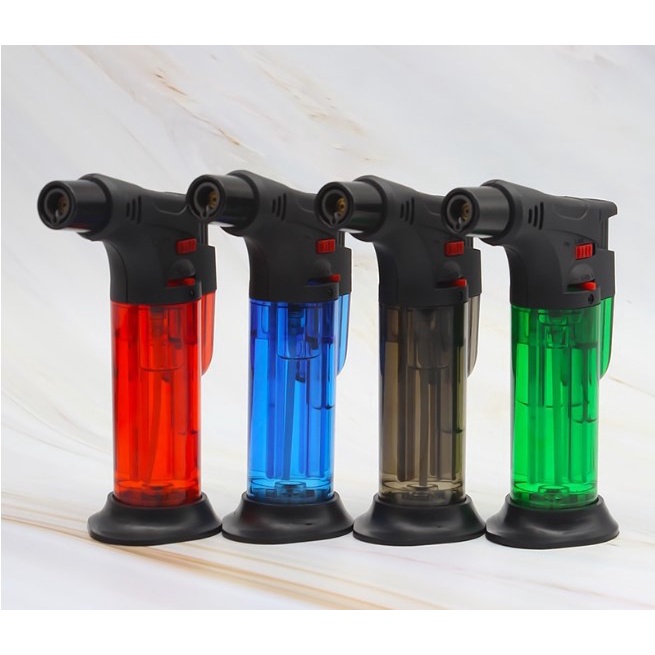 Windproof refillable jet torch lighter gas flame brazing gun tool for ...
