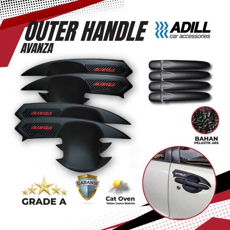 Outer handle package for toyota all new avanza 2012-2021 | Shopee ...