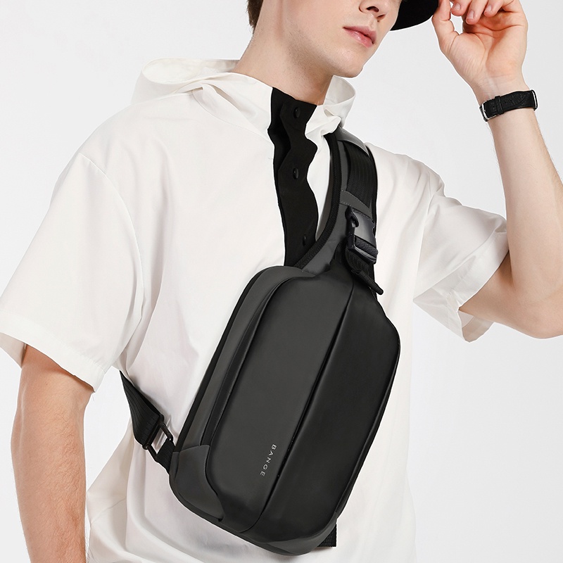 Boutique man crossbody sling bag fashion korean waterproof trendy anti ...