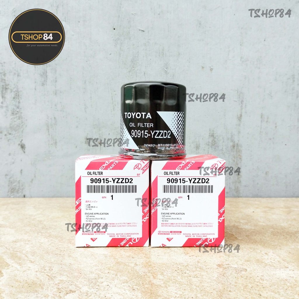 TOYOTA Oil Filter Innova HiLux HiAce Fortuner Commuter 90915-YZZD2 D4D ...