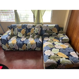 Sala Set L Shape Sofa Cover of 3pcs Sofa Cover 2Seater Stretchable Sofa ...