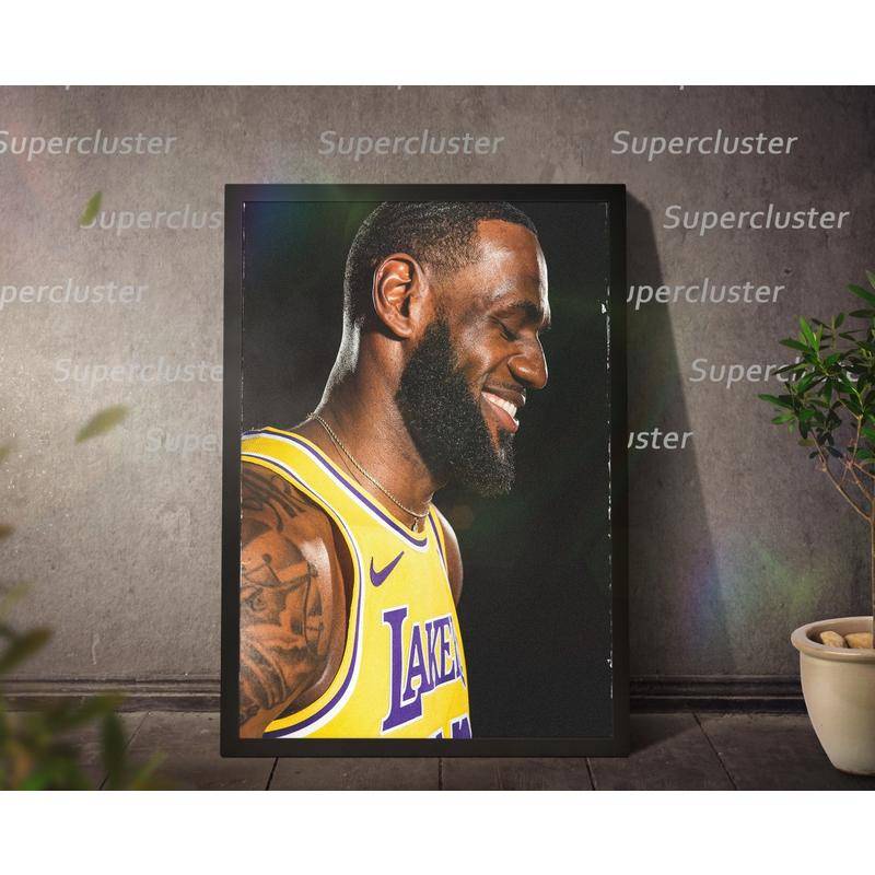 Lebron James NBA Best Scorer GOTA Canvas Painting Poster Wall Print ...