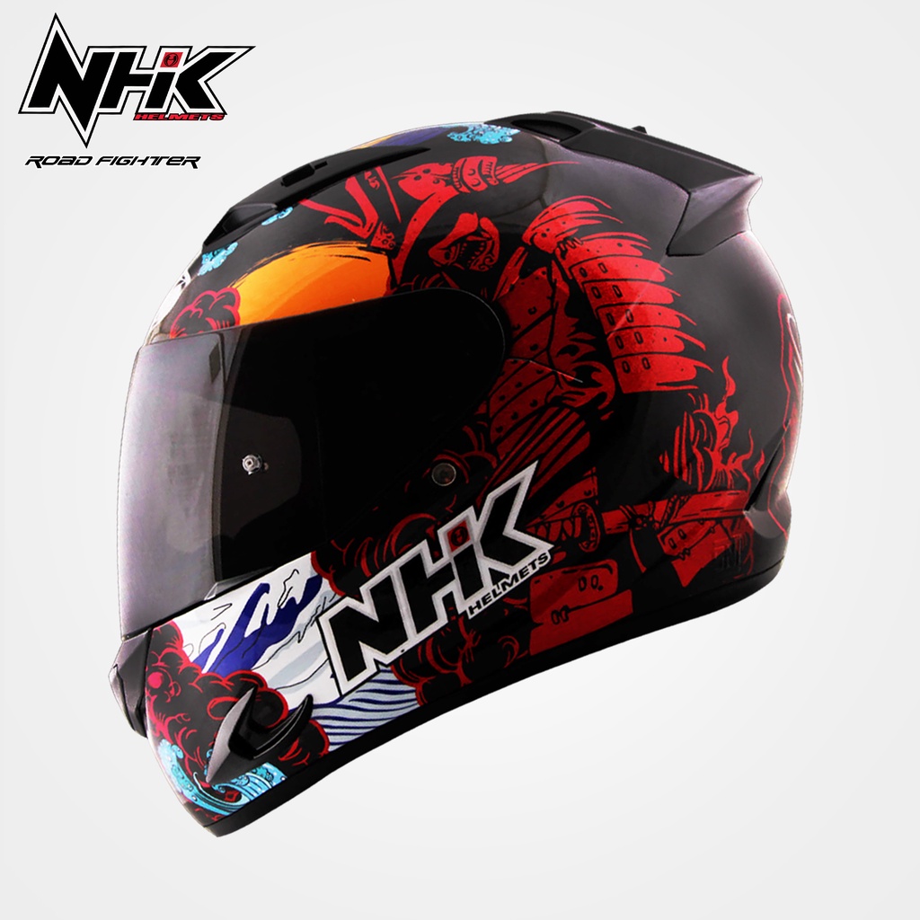 NHK Helmet Race Pro Samurai Full Face Single Visor | NHK Helmets ...