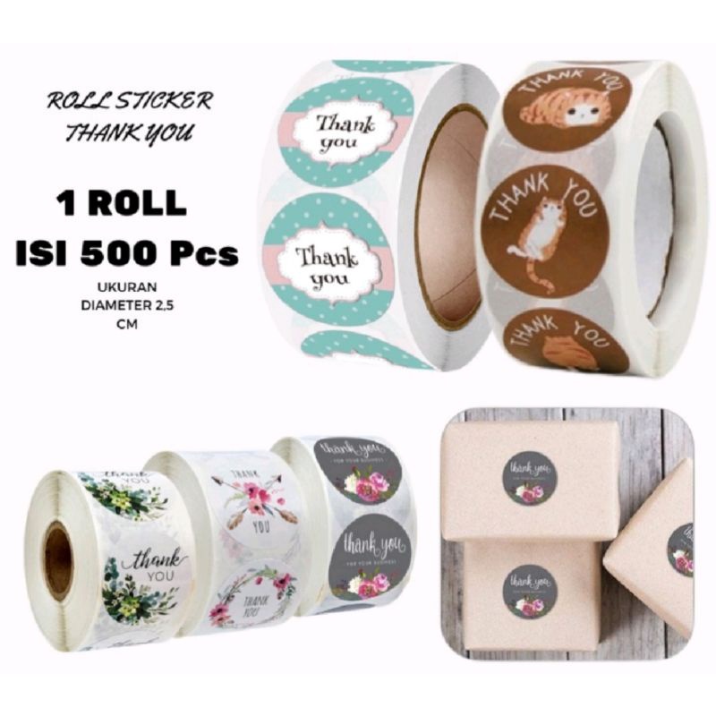 Thank you label Sticker Food Sticker Selling | Shopee Philippines