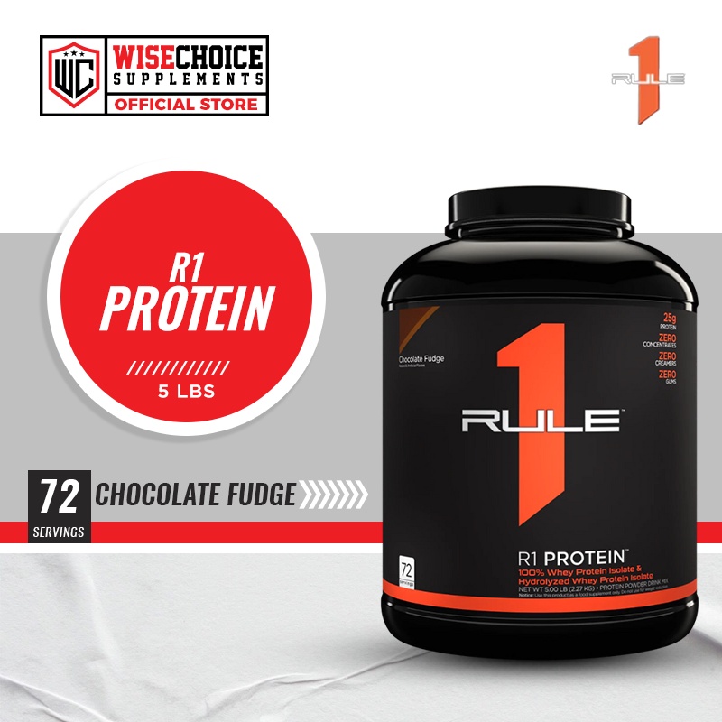 Rule 1 R1 Protein Whey Isolate 5 lbs | Shopee Philippines