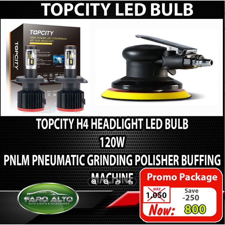 Pnlma Pneumatic Grinding Polishing Buffing Machine + Topcity H4 ...