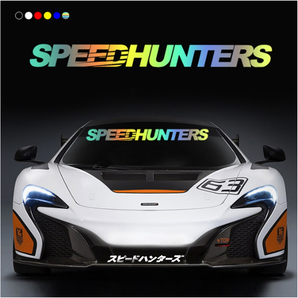 Japanese Style Sticker 18x2cm Japanese SPEED HUNTERS JDM Street Racing ...