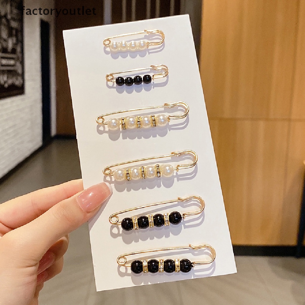FCPH 1Set Fashion Clothing Brooches Waist Adjustment for Women Pearl ...
