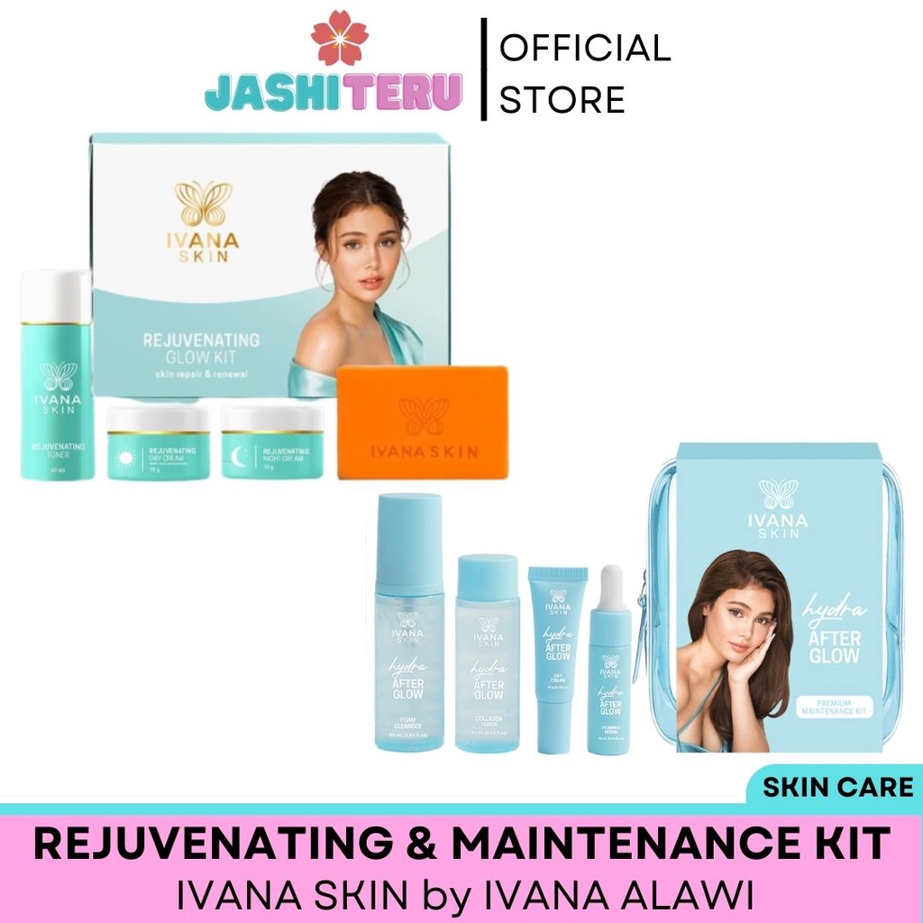 IVANA SKIN Premium Hydra Maintenance Set After Glow Effect | Shopee ...